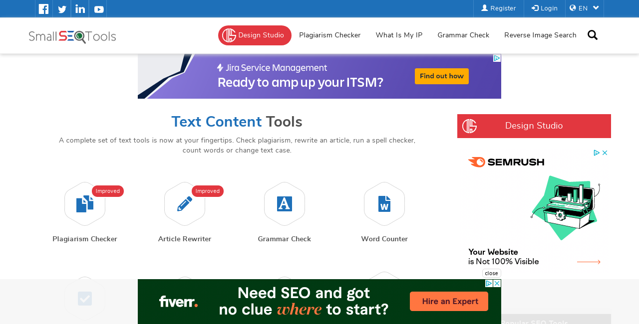 The Best SEO Plagiarism Checkers – SEO Toolbelt